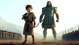 David and Goliath: A Story of Courage and Faith – Ourlivingbible.com